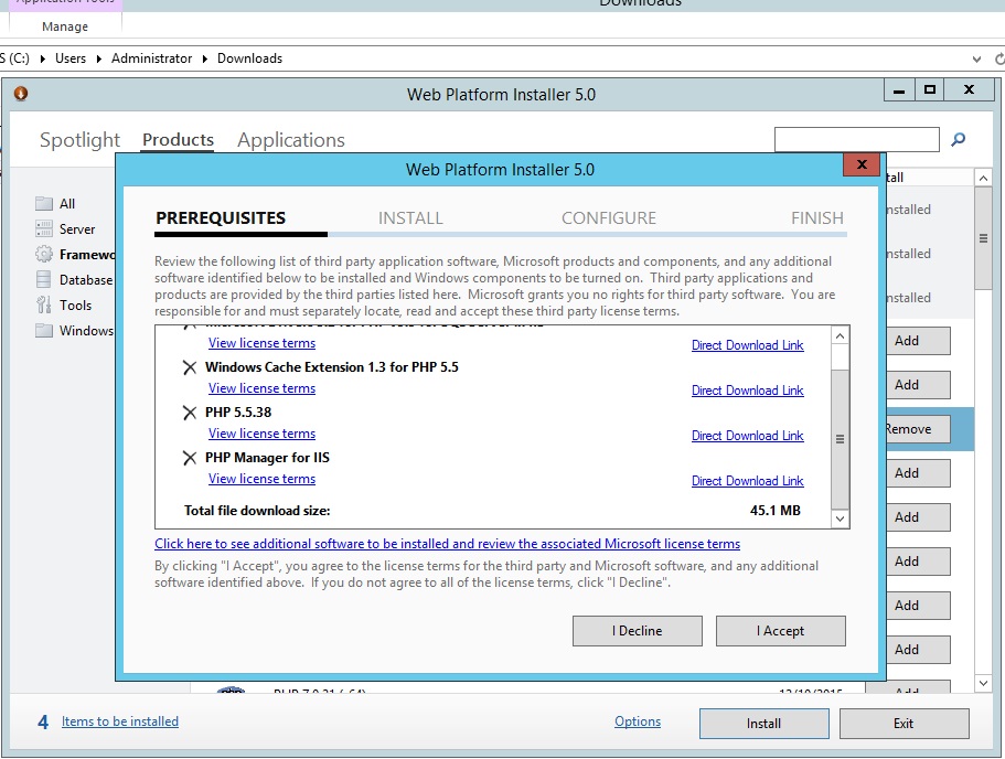 Cài đặt PHP song song cùng IIS - PLC Group