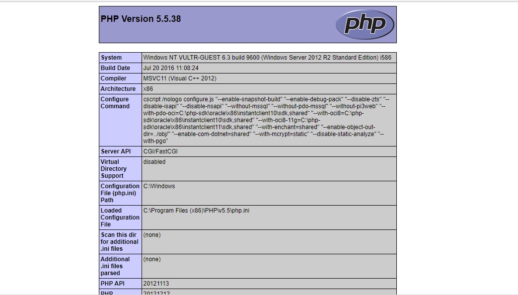 Cài đặt PHP song song cùng IIS - PLC Group